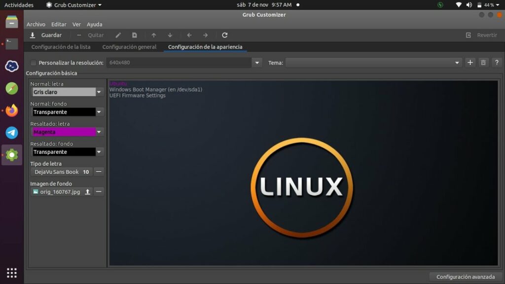 Cómo Instalar Y Usar Grub Customizer En Ubuntu